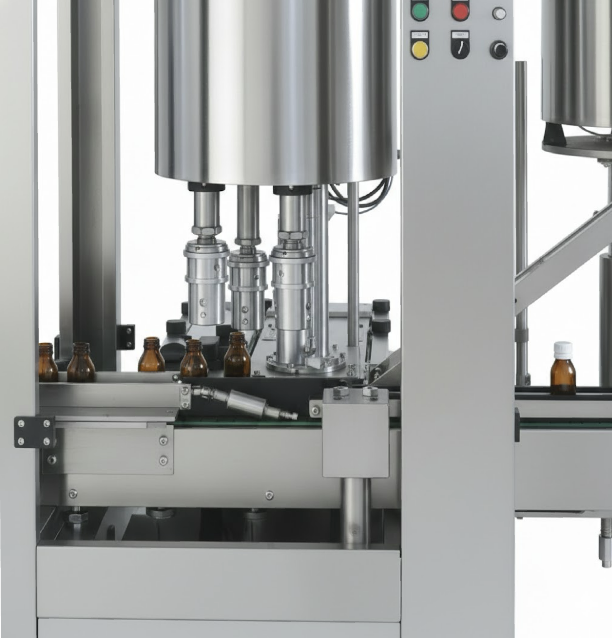 Automatic Four Head Screw Capping Machine - Medi-Pack Process ...